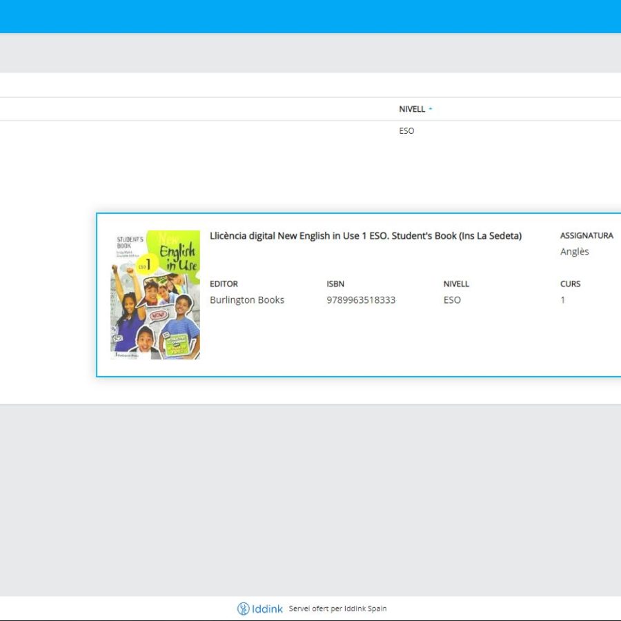 Sistema de compra y gestión de contenido digital - Iddink Spain