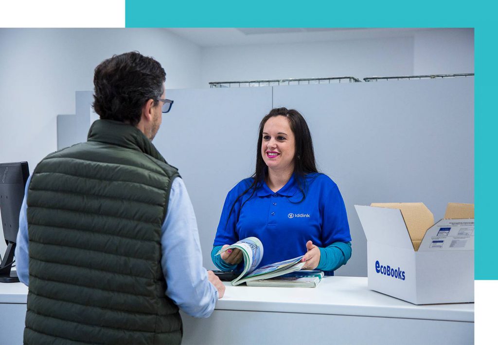 Ayuda para procesos de reutilización de libros- Iddink Spain